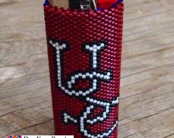 Popular items for beaded lighter cover on Etsy
