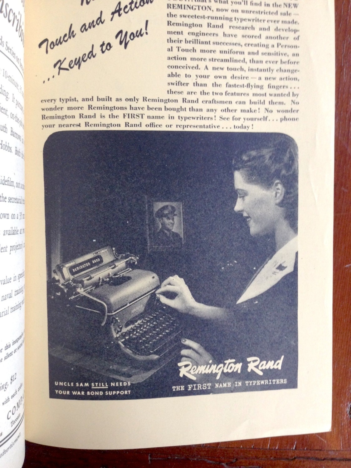 Vintage Typewriter, Typewriter Magazine, Gregg Writer Ad, Vintage ...