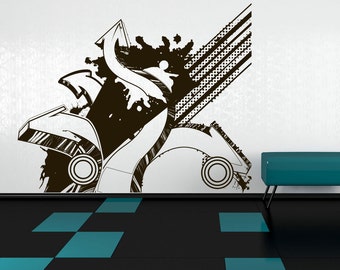 Graffiti wall decal | Etsy