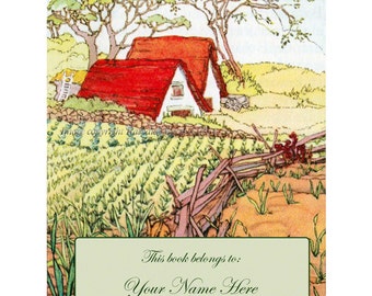 Blank bookplates | Etsy