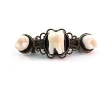 Popular items for tooth hair clip on Etsy