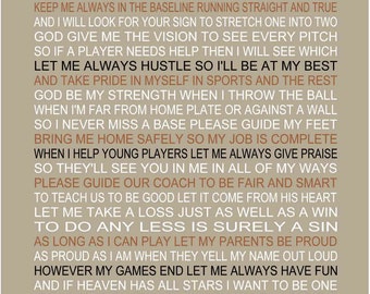 Popular items for baseball poem on Etsy