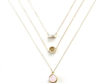 Colliers multi-rangs – Etsy FR