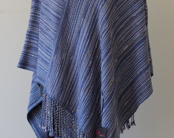 Popular items for handwoven poncho on Etsy