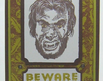 Popular items for werewolf cards on Etsy