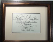 Calligraphy & Custom Art made-to-order by DamnGoodCalligraphy