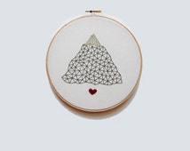Popular items for mountain embroidery on Etsy