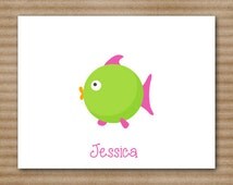 Popular items for fish thank you card on Etsy