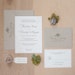 Vintage Ticket Wedding Invitation Punch Card Train Ticket