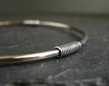 Unique sterling silver bangle related items | Etsy