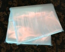 Popular items for clear poly bags on Etsy