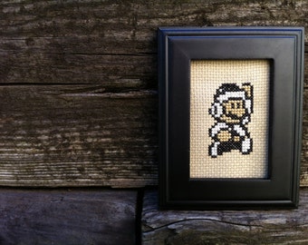 Super Mario Bros 2 Toad Cross Stitch
