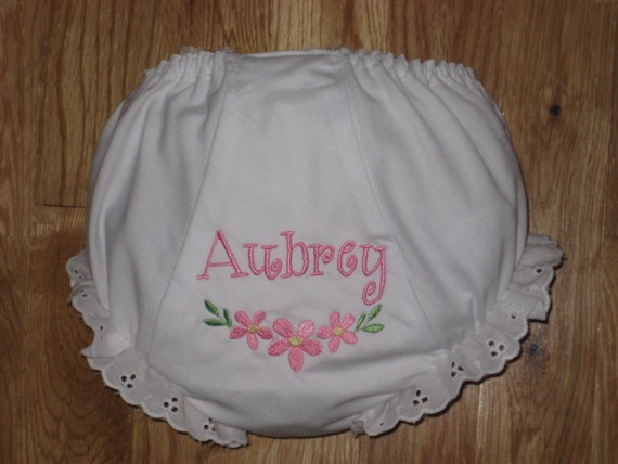 Personalized Diaper Cover