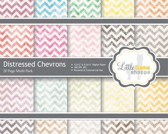 Popular items for distressed chevron on Etsy