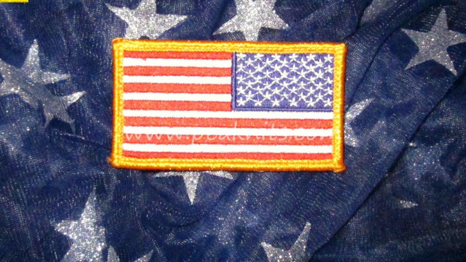 American Flag US Army Military Patch Patriotic Embellishment