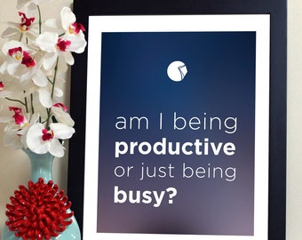 Popular items for be productive on Etsy