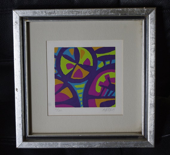 Items similar to Framed Limited Edition Print by Famous Artist AETEM ...