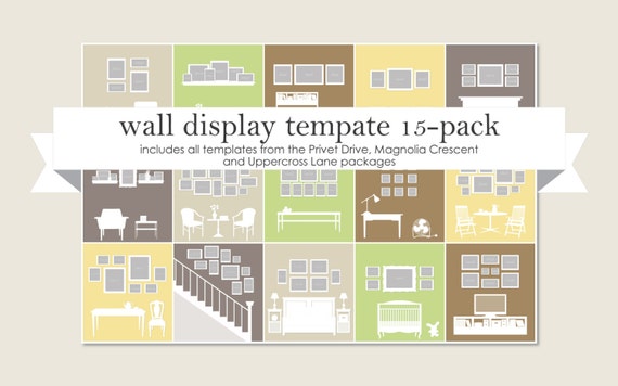 Wall Display Template 15-Pack