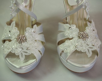 Unique 4 inch bridal shoes related items | Etsy
