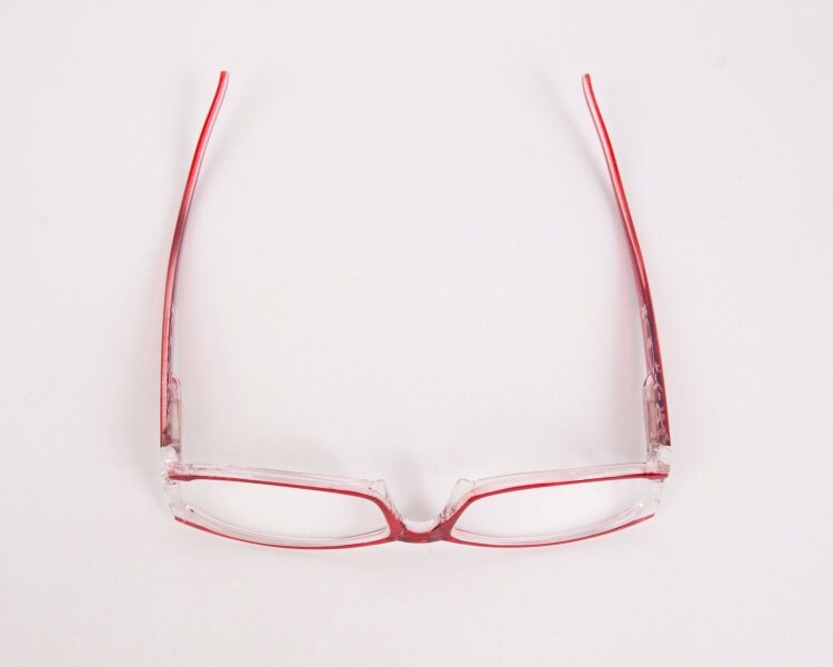 Vintage Foster Grant Red Reading Glasses Eye by LeVintageGalleria