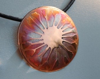 Popular items for copper pendant on Etsy