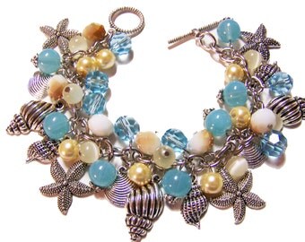 Popular items for seashell beads on Etsy