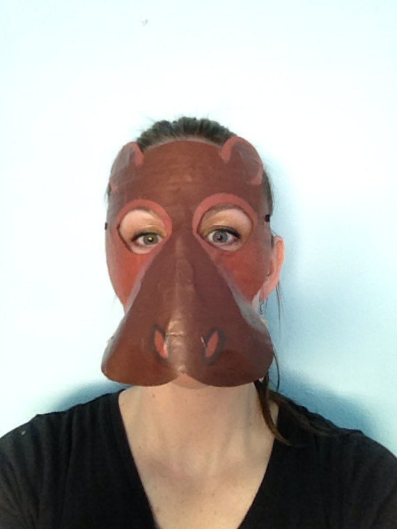 Hippo mask hippo costume hippopotamus