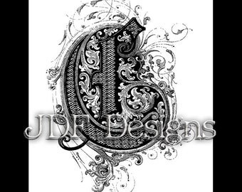 Vintage letter c | Etsy