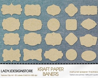 Popular items for paper labels on Etsy