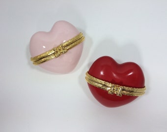 Limoges heart box | Etsy