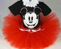 Popular items for mickey mouse tutu on Etsy