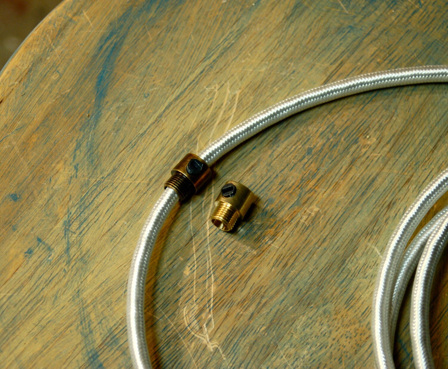 Metal Strain Relief Piece & Set Screw Threaded Cord Grip