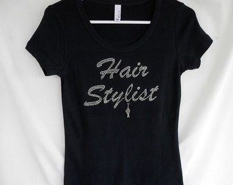 Hair stylist shirt | Etsy