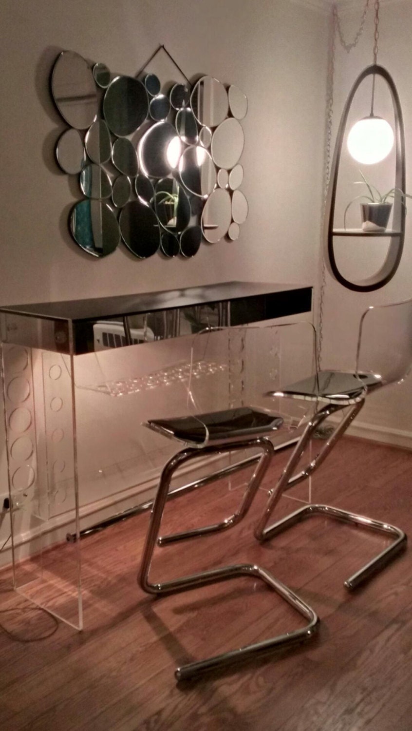 50%OFF Mid Century Italian Lucite Bar and Lucite Bar Stools – Haute Juice