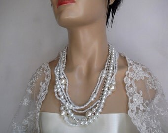 Multistrand pearls | Etsy