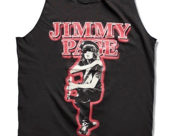 Popular items for jimmy page shirt on Etsy
