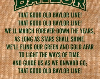 Baylor university | Etsy