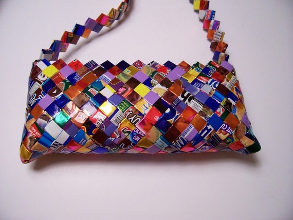Handmade Candy Wrapper Purse by JewleryHound on Etsy