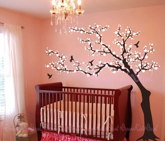 Tree wall Decal Wall Sticker Baby Nursery by DreamKidsDecal