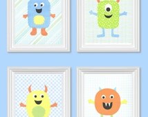 Popular items for cute monster on Etsy