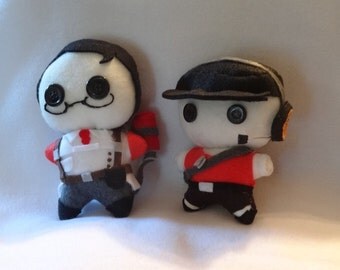 Team fortress 2 chibi plushies