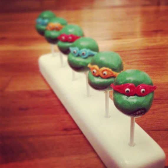 Teenage Mutant Ninja Turtles Cake Pops