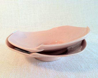 Vintage pink dishes | Etsy