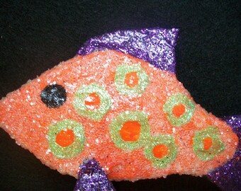 Paper mache fish | Etsy