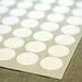 192 White Circle Stickers 4 Full Sheets of 1.2 Round