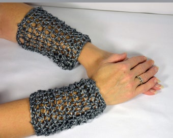 Faux chain mail shirt a hand knit maille by TheCenturiesChest