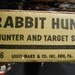 Louis Marx 1950's Rabbit Hunt dart game. Original Darts