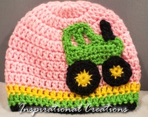 Popular items for crochet john deere on Etsy