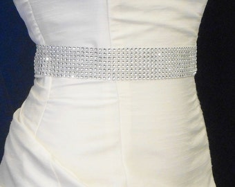 Rhinestone belt | Etsy