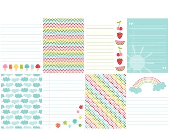 Everyday 2 Digital Journal Cards 3x4 project life inspired